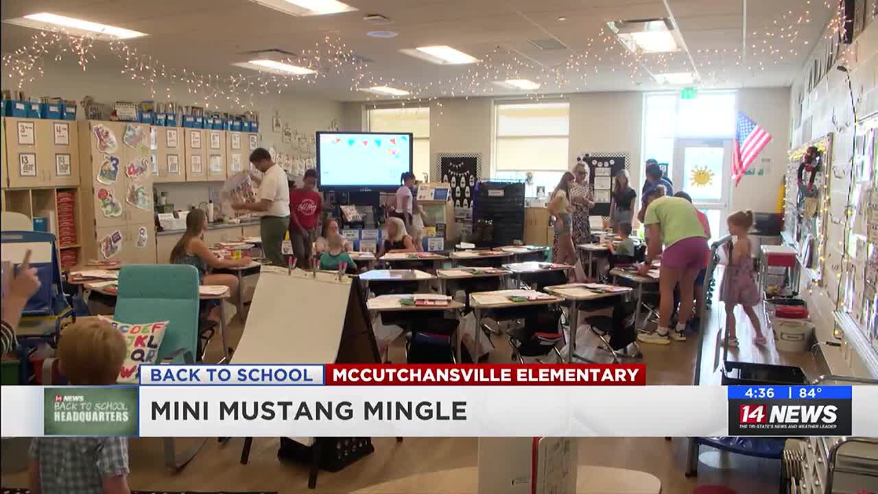‘Mini Mustang Mingle’ open house at McCutchanville Elementary