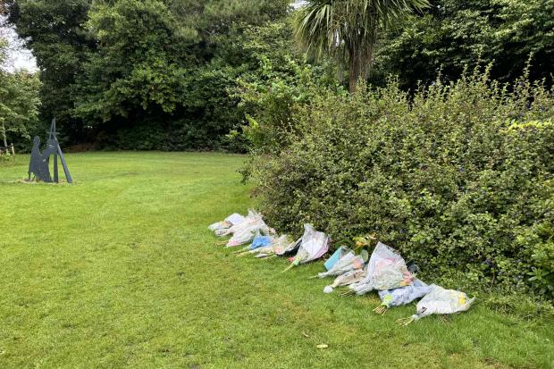 Touching tributes left for woman found dead in park