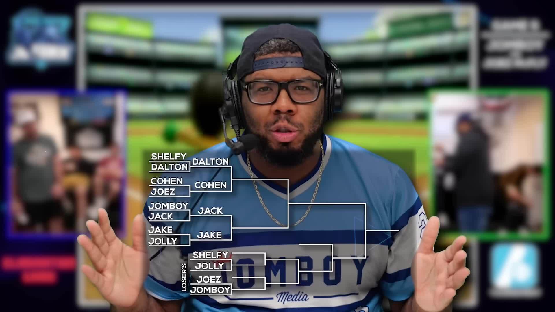 Jomboy vs Joez McFly | Wii Baseball Tournament | Game 5
