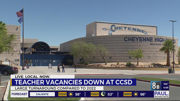 CCSD achieves dramatic drop in teacher vacancies as 2025-26 school year ...