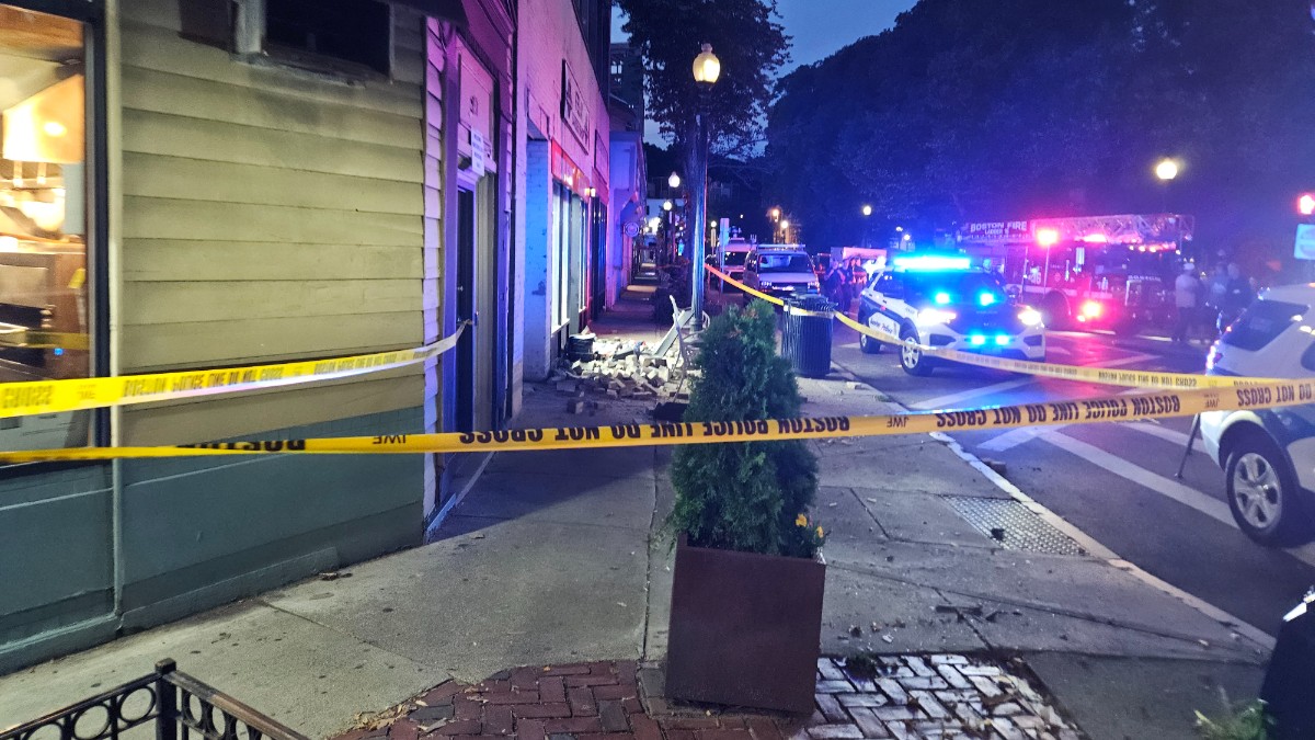 Partial building collapse in Roslindale Village raises safety concerns