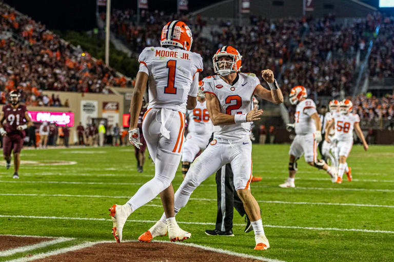 Clemson Leads 2025 All-ACC Preseason Football Team; Klubnik Named ...