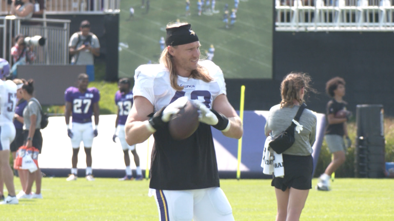 Van Ginkel looks to continue success in second year with Vikings