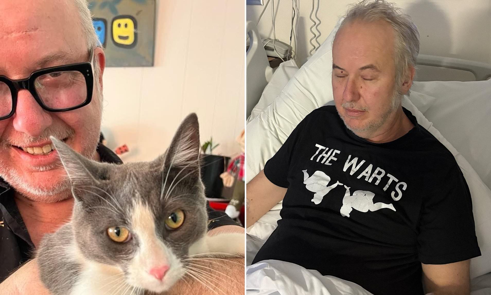 Aussie punk rocker almost goes BLIND just hours after touching down in ...