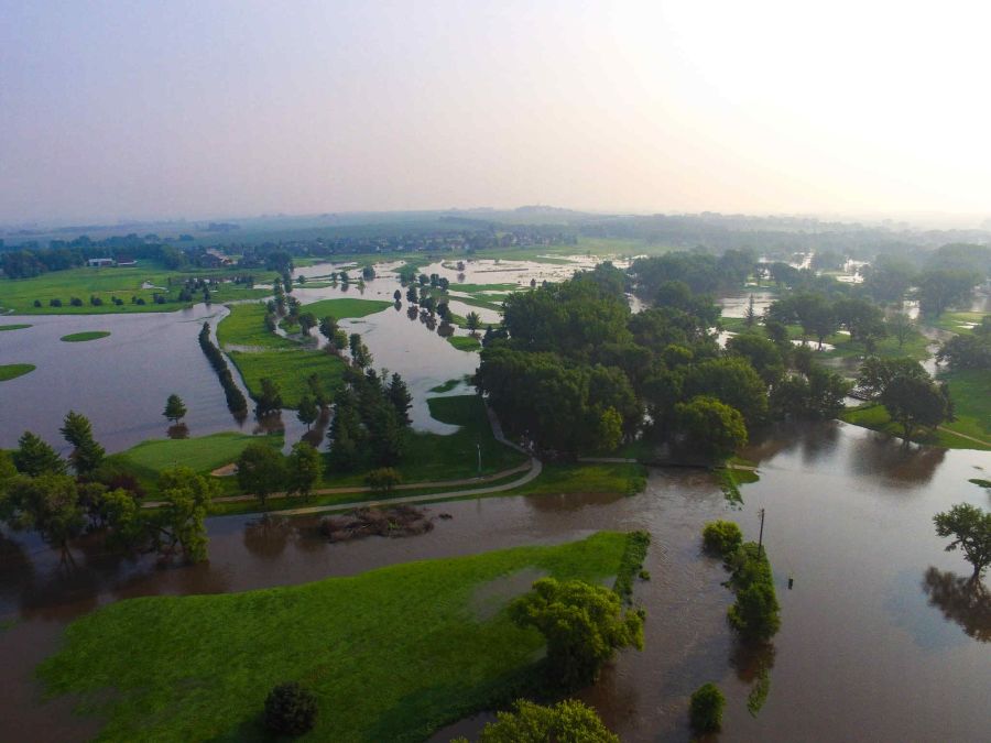Heavy rains hit Le Mars, flooding Floyd River