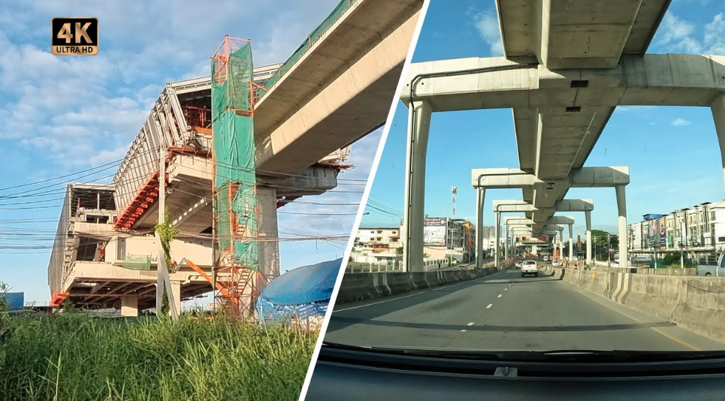 Bangkok Orange MRT Line Progress Update - Minburi Station ...