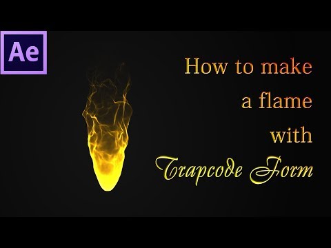 Easy way to create effect fire with Trapcode Form in After Effects - 15