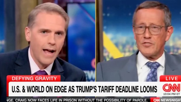 Richard Quest Burns Scott Jennings on CNN Over Trump Tariffs Spat, Says ...