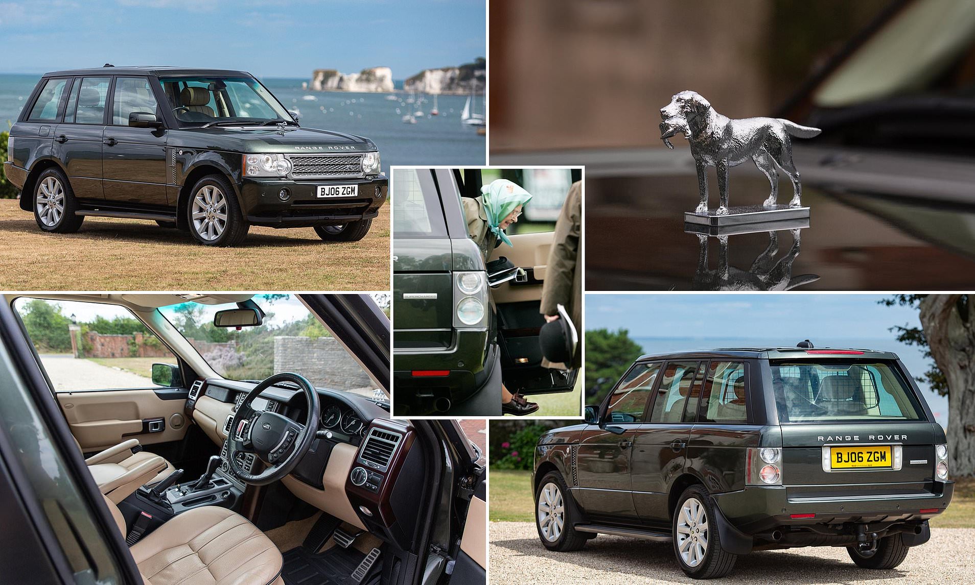 Late Queen Elizabeth II's personal supercharged Range Rover heading to ...