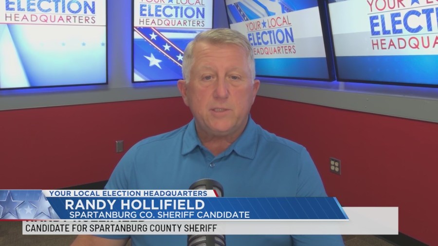 Hear from the candidates for Spartanburg Co. Sheriff: Randy Hollifield