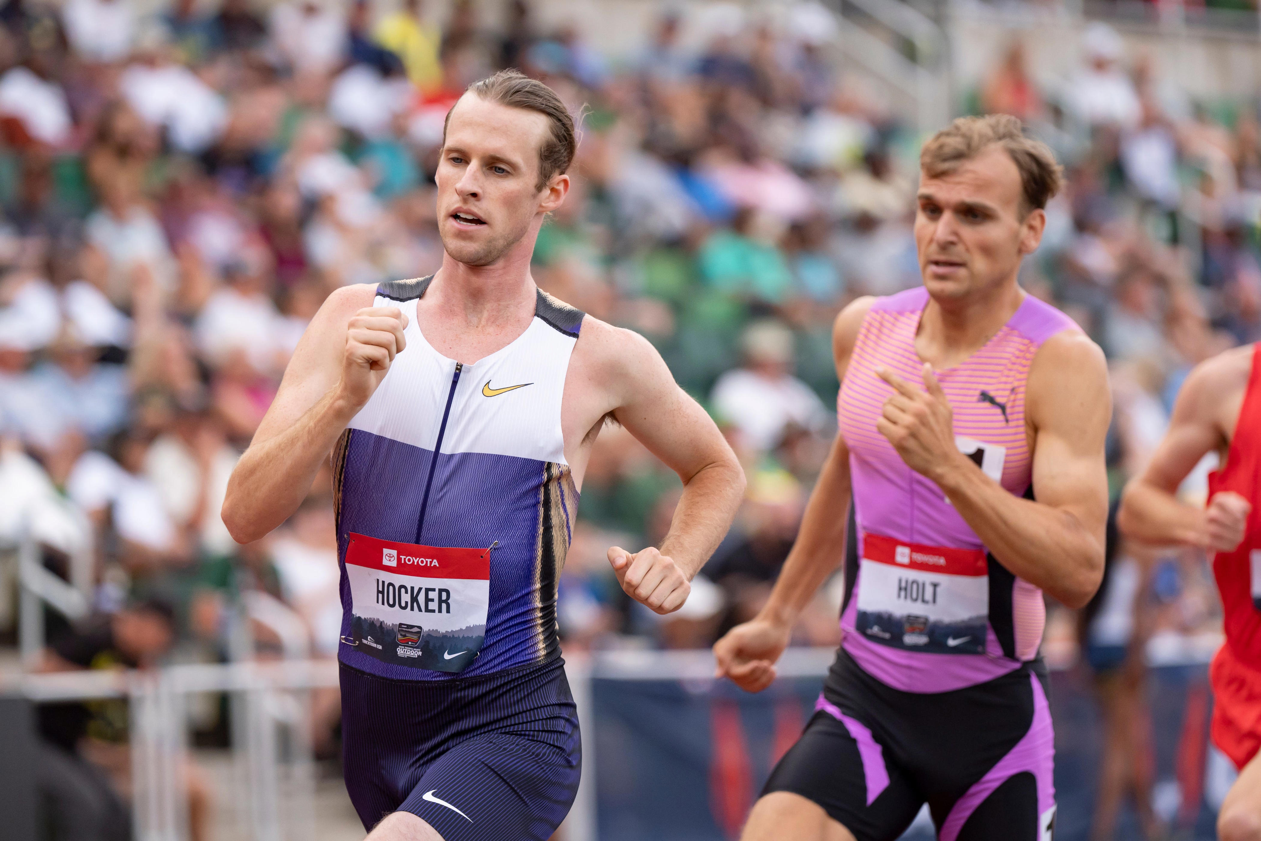 Why did Olympic gold medalist Cole Hocker get disqualified at the world ...