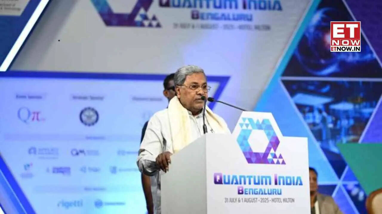 Karnataka Quantum Mission: CM Siddaramaiah announces Rs 1000 cr Quantum Mission; Q-City planned ...