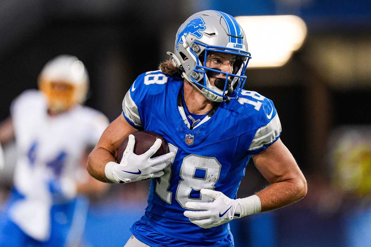 Isaac TeSlaa showed that he can be a lot like the former Lions receiver ...