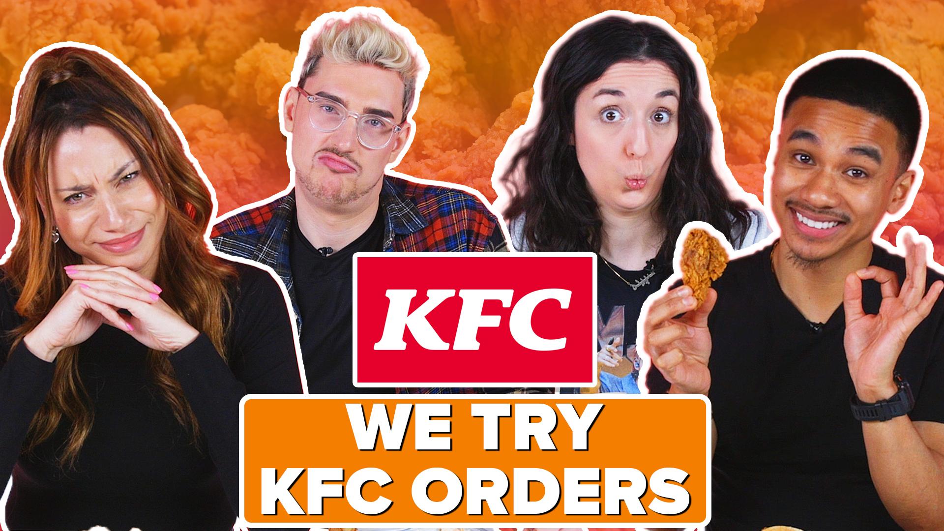 We Tried Each Other's KFC Orders
