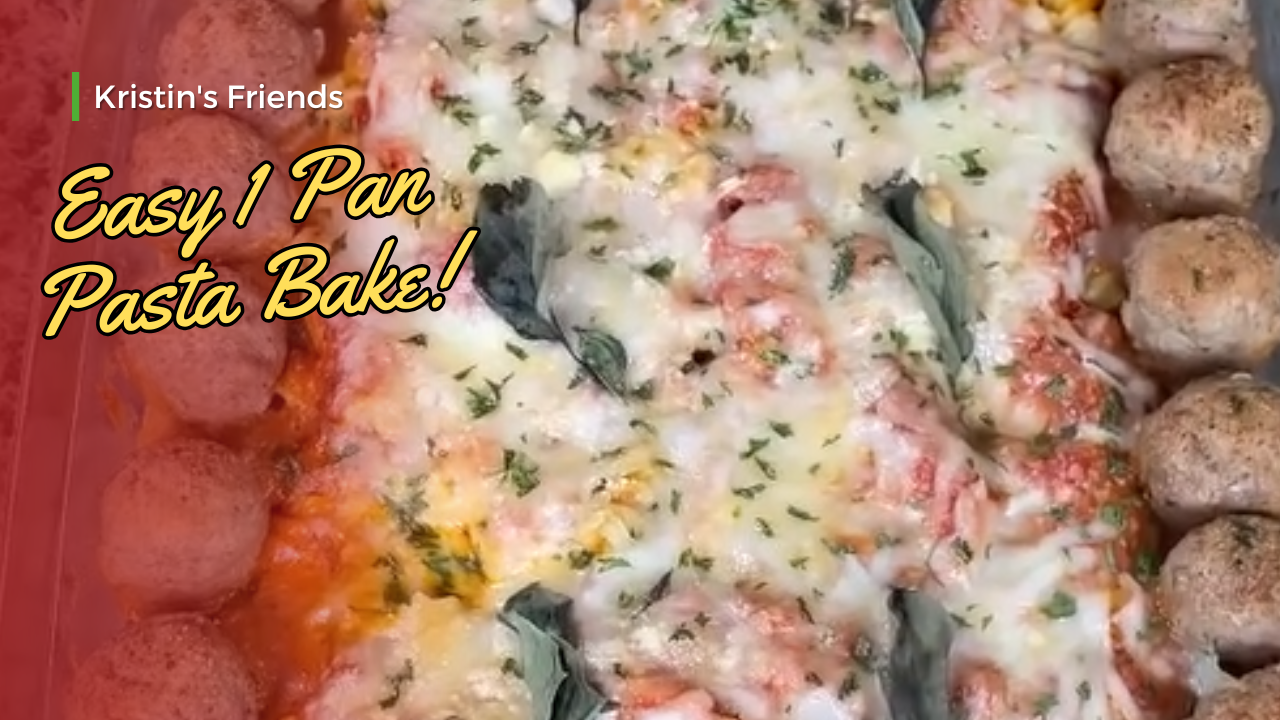 Easy One-Pan Pasta Bake – So Cheesy, Simple, and Delicious!