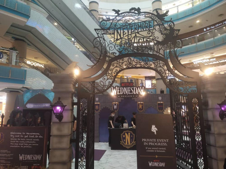 Nevermore Academy comes to life at Sunway Pyramid as Netflix’s ...