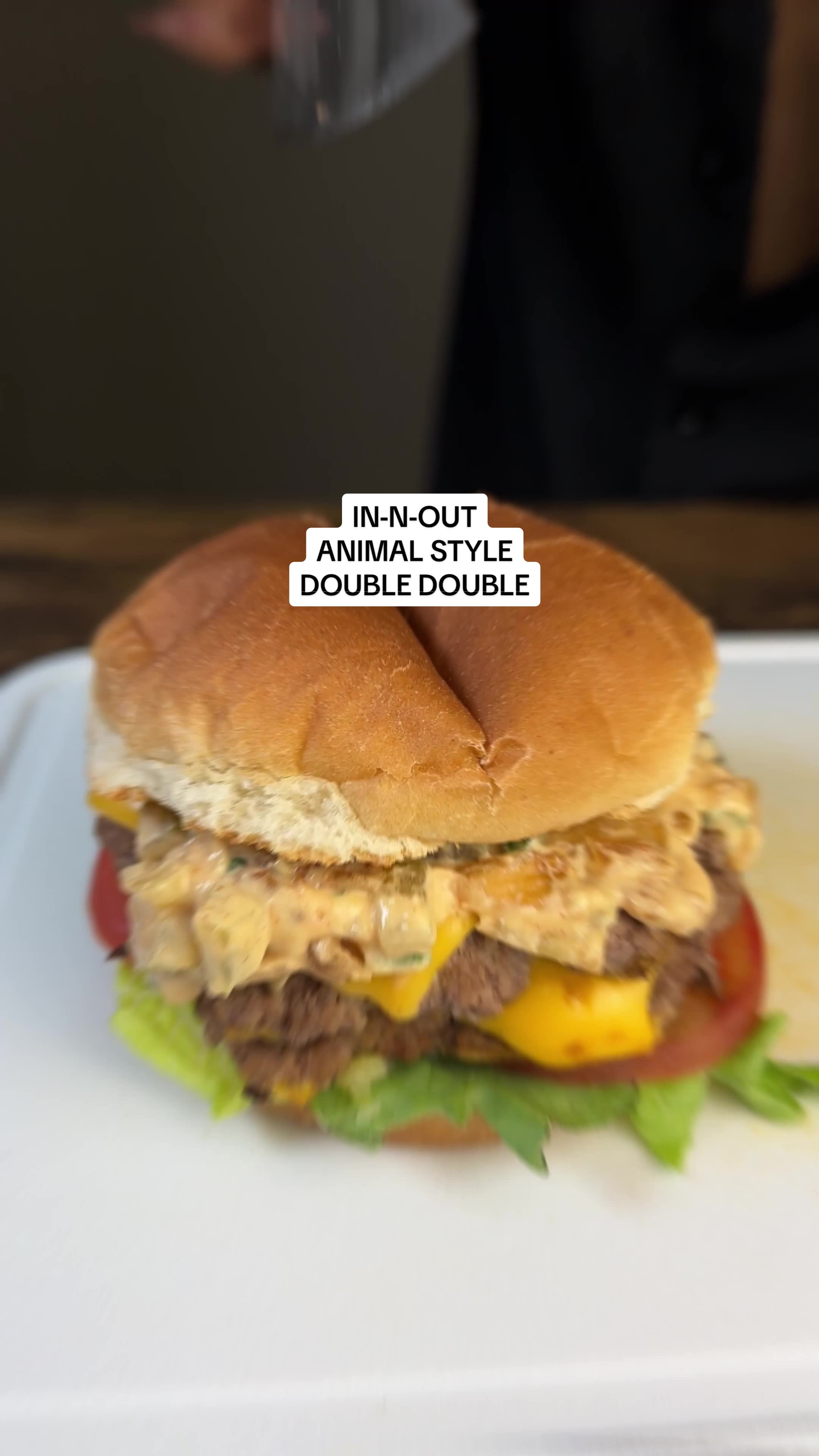 Low-Cal In-N-Out Double Double Hack