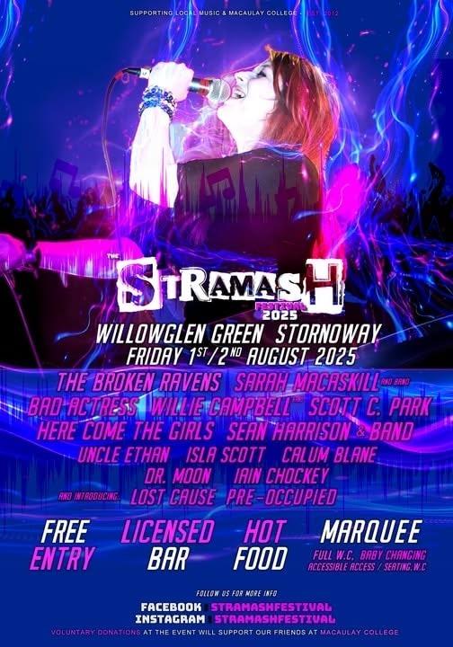 Getting ready for another Stramash in the grounds