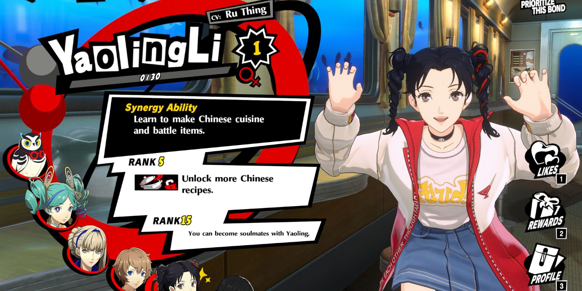 Every Yaoling Li (Rin) Synergy Ability, Dialogue Choice, and Gift in ...