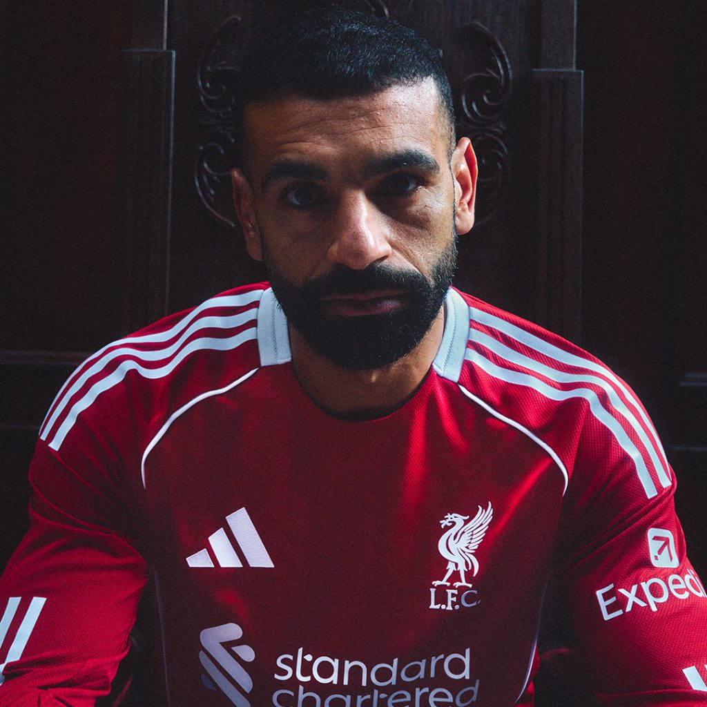 Liverpool FC officially unveil Adidas kit for 2025/26