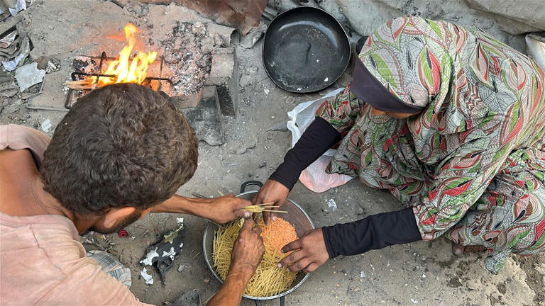 Follow this family in Gaza as they chase the dream of food