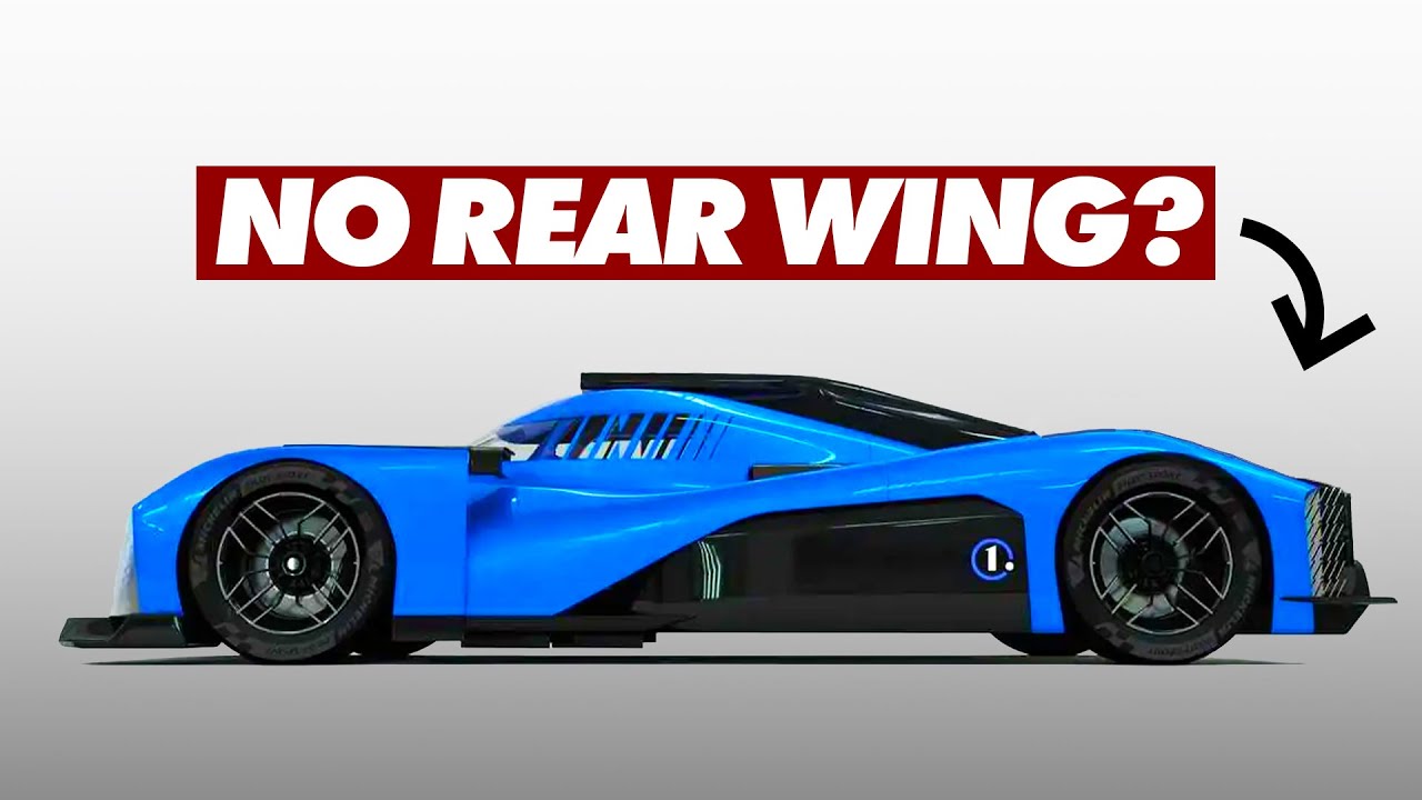 How This Wingless Le Mans Hypercar Still Makes Huge Downforce