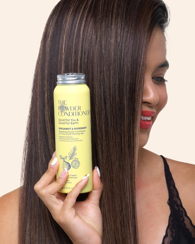 Powder conditioner offers eco friendly luxury haircare