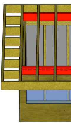 How to Build a Modern Shed Episode 5: How to Frame Lean To Shed Roof