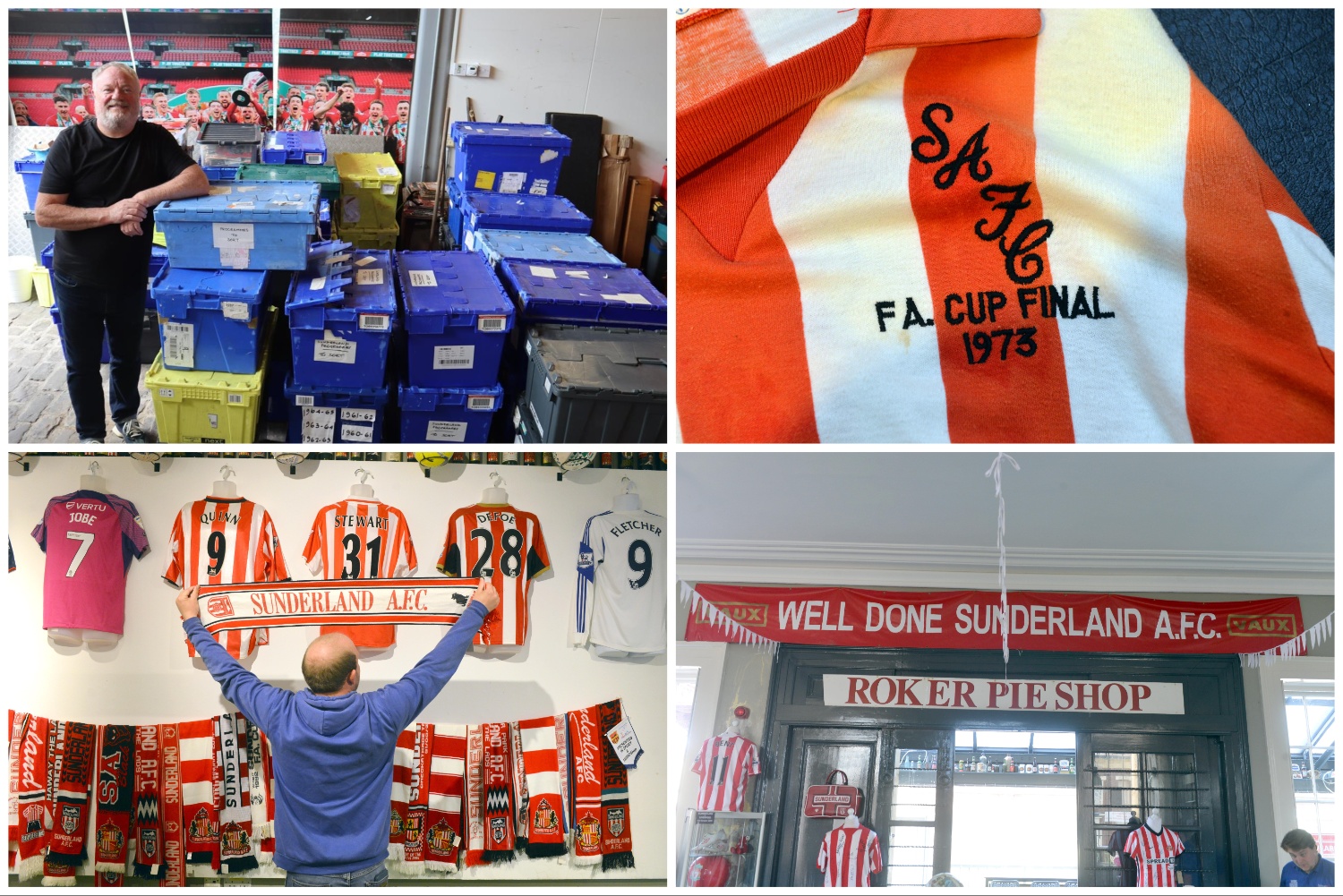 I'm delivering football memorabilia boxes to care homes and hospices to ...