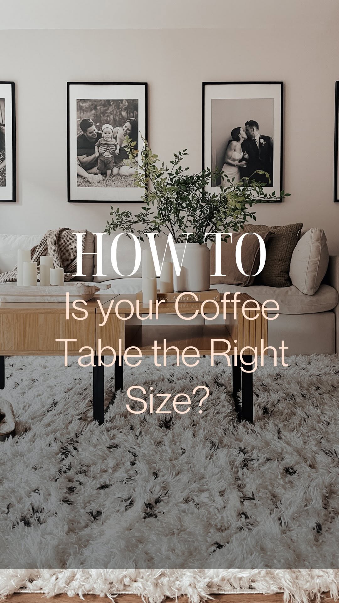 The Secret Formula to Styling a Perfect Round Coffee Table