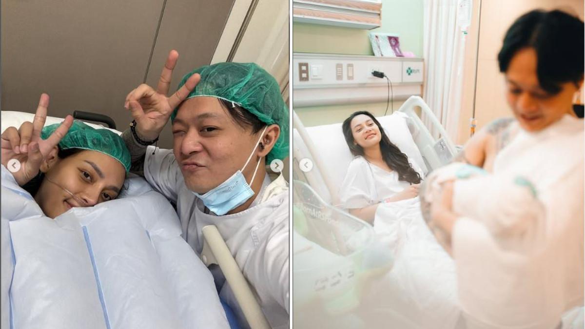 Erika Carlina Melahirkan Bayi Laki-laki,Diberi Nama Andrew Raxy Neil ...