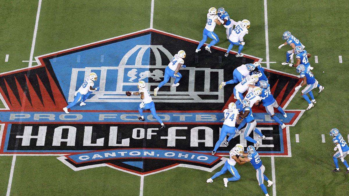 NFL’s new virtual measurement makes debut in Chargers-Lions HOF game