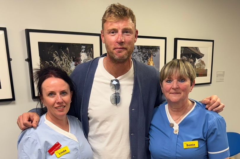 Andrew Flintoff praises 'love' of NHS staff when he was 'lowest I've ...