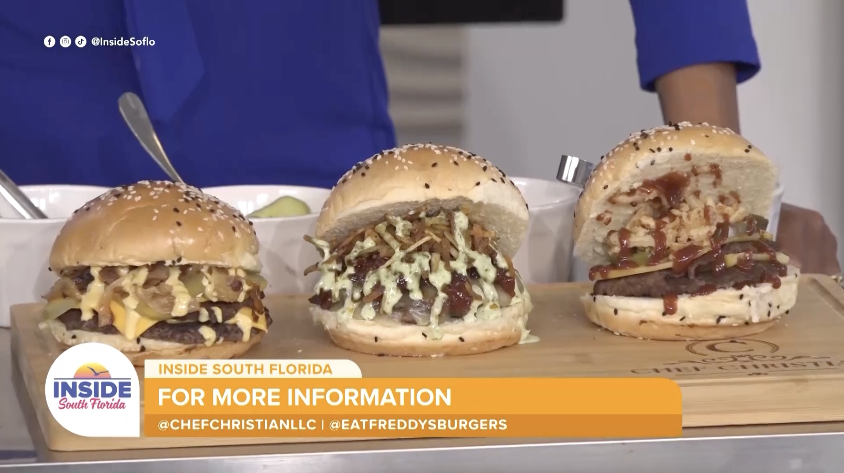 Chef Christian Pays Tribute to His Late Father with Freddy’s Burgers