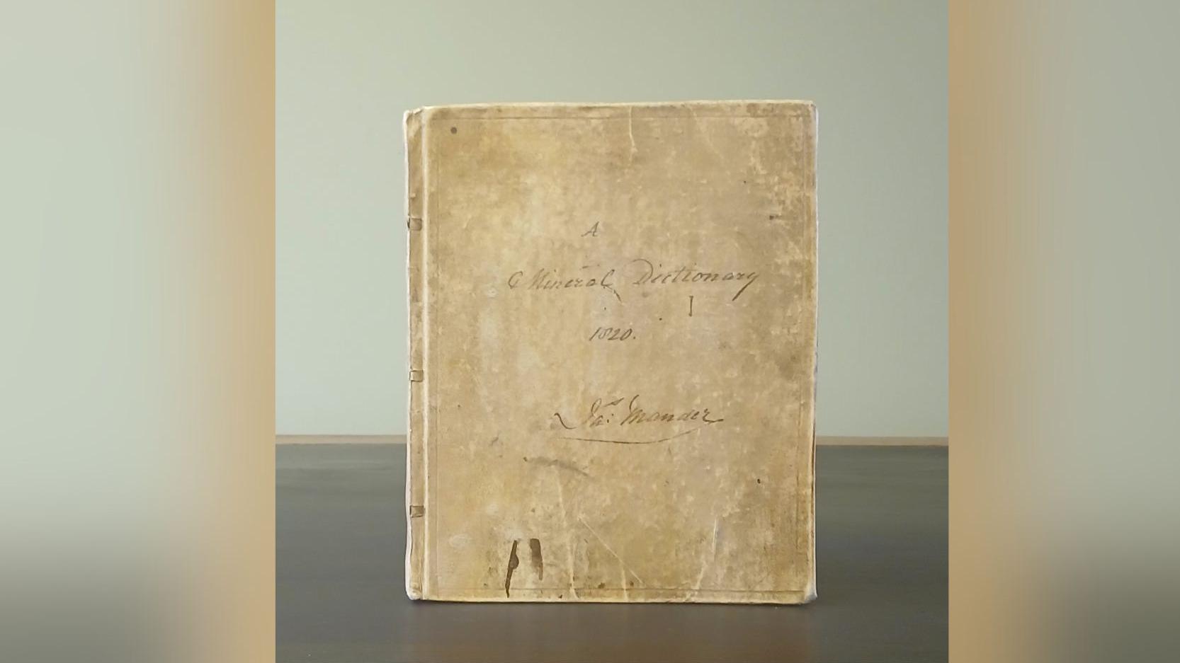 Mining dictionary sells for thousands at auction