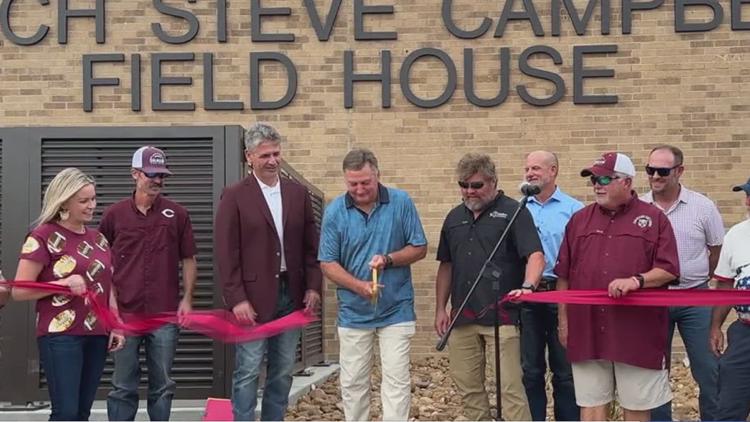 Steve Campbell's legacy cemented in Calallen with new fieldhouse dedication