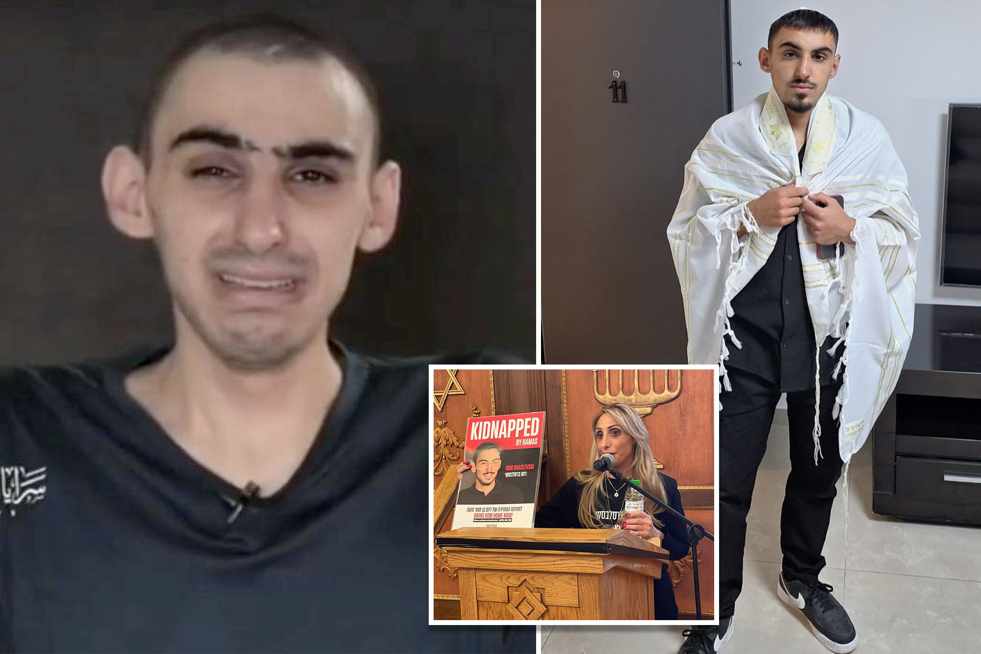 Palestinian Islamic Jihad releases video of frail Israeli hostage Rom ...