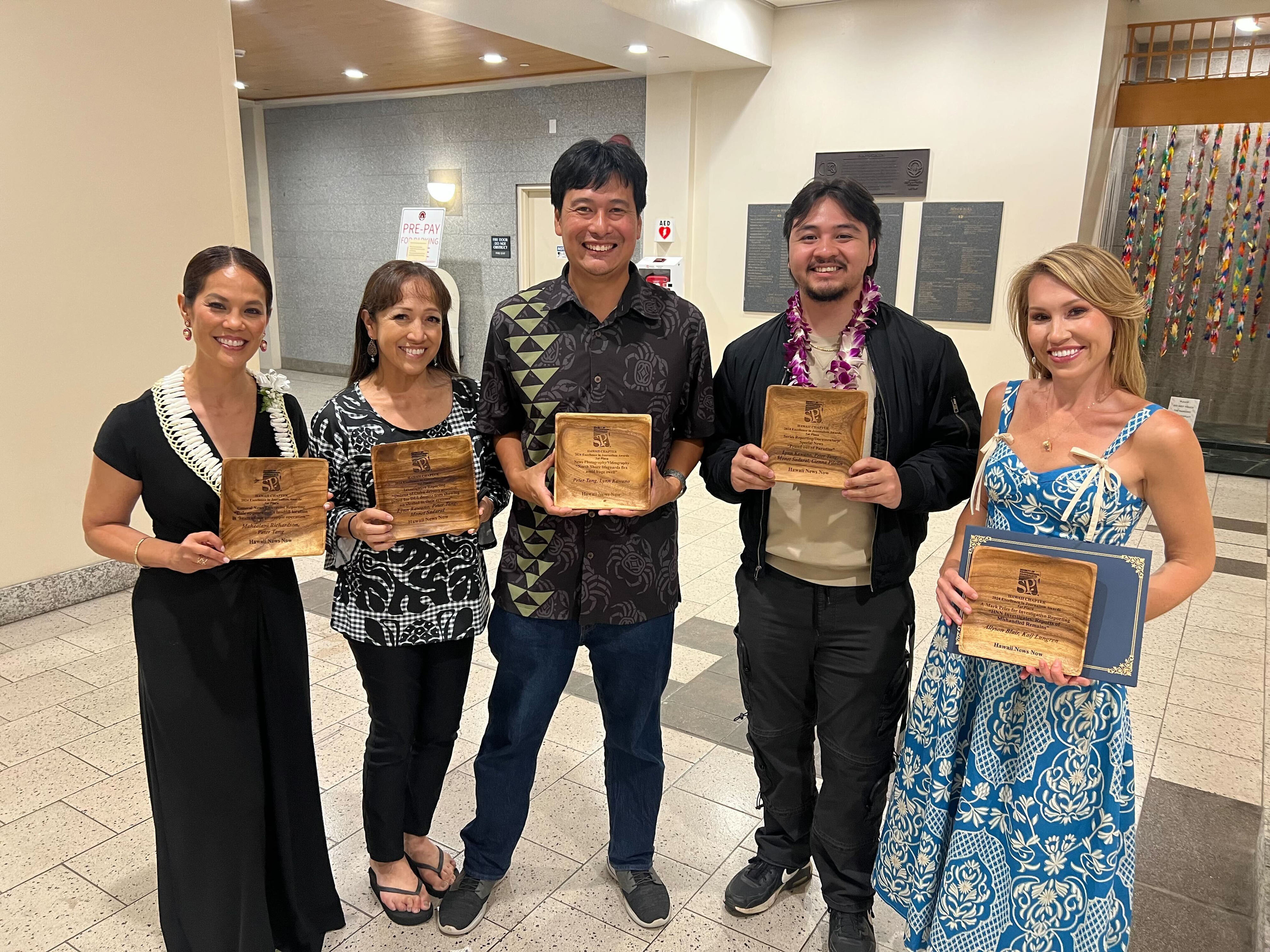 Hawaii News Now wins 14 Society of Professional Journalists awards for ...