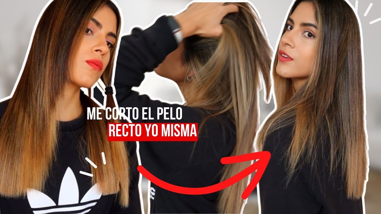 Tutorial: Cortar el Cabello Recto y Despuntar en Casa
