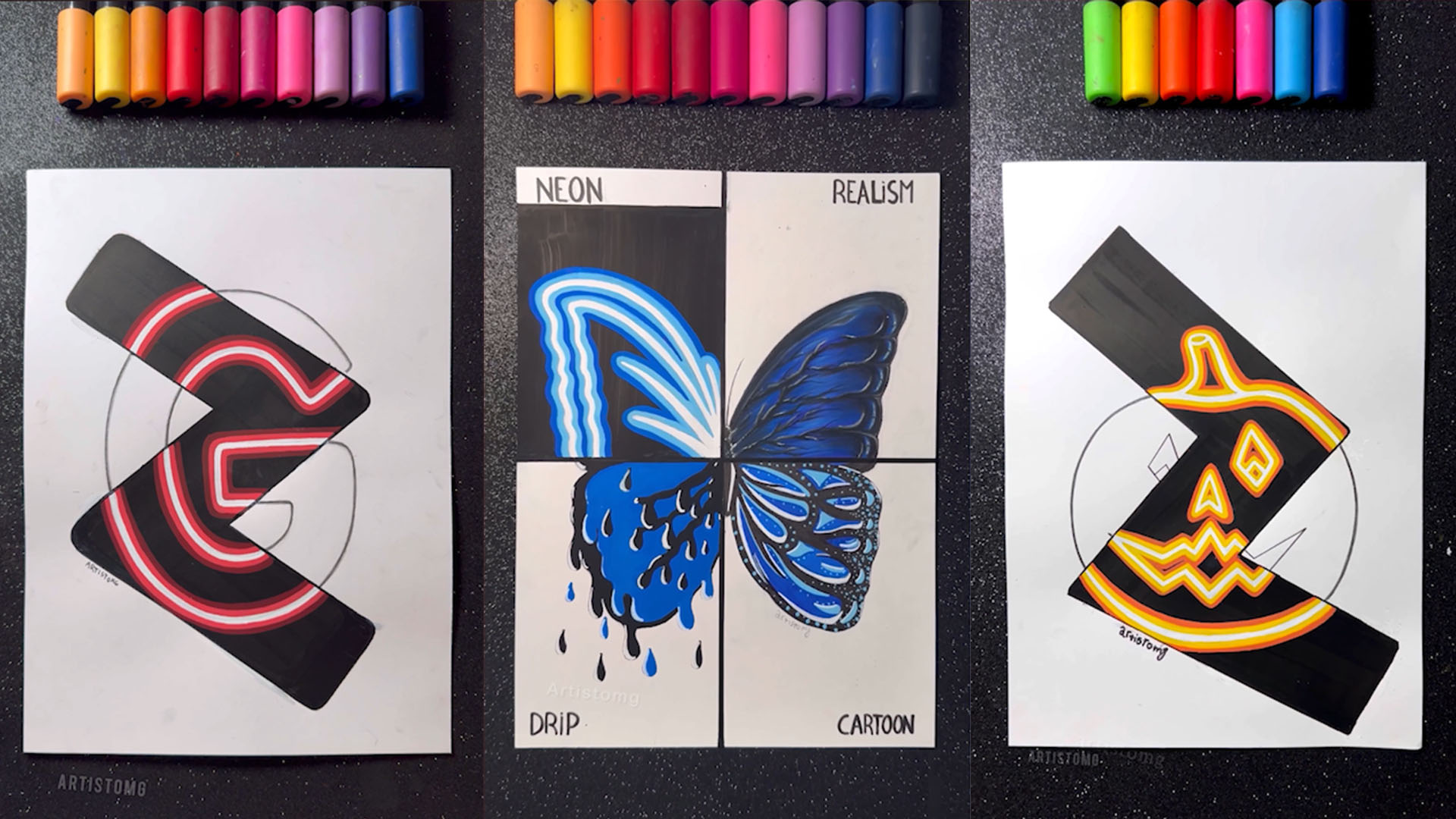 How To Explore Artistic Styles Through Neon, Realism, and Drip Effects