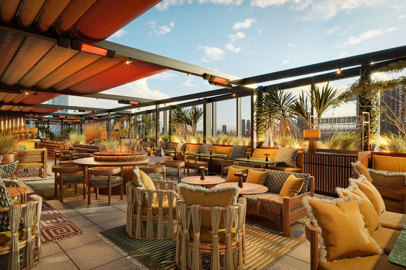 Manchester's spectacular new rooftop restaurant opening date revealed ...