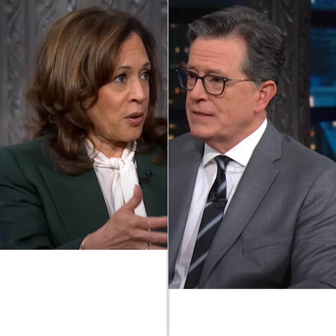 Kamala Harris Stuns Colbert With Candid Admission: ‘To Hear You Say ...