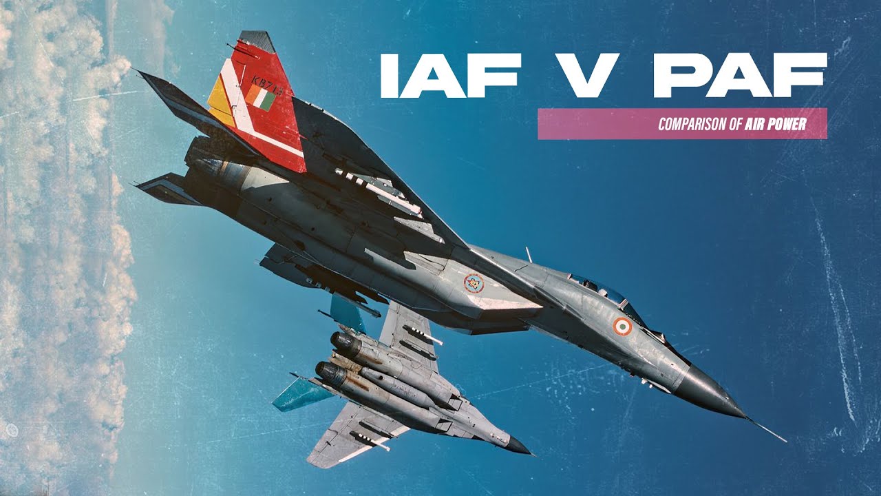 India vs Pakistan Air Power 2025 - Who Rules the Skies Now?