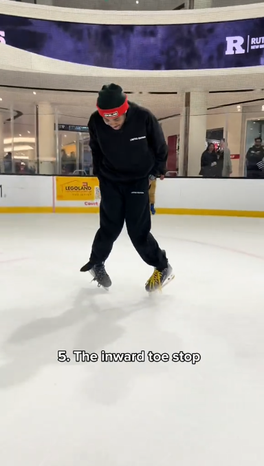 Easy Ice Skating Stops You Can Learn Today