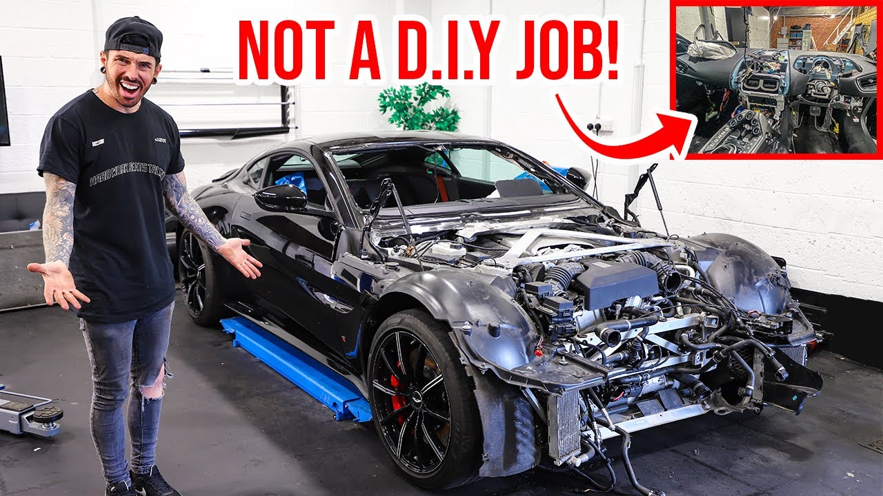 From Broken to Beautiful: Aston Martin Vantage Rebuild Continues