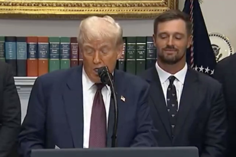 Donald Trump's Tua Tagovailoa blunder perfectly summed up by Bryson ...