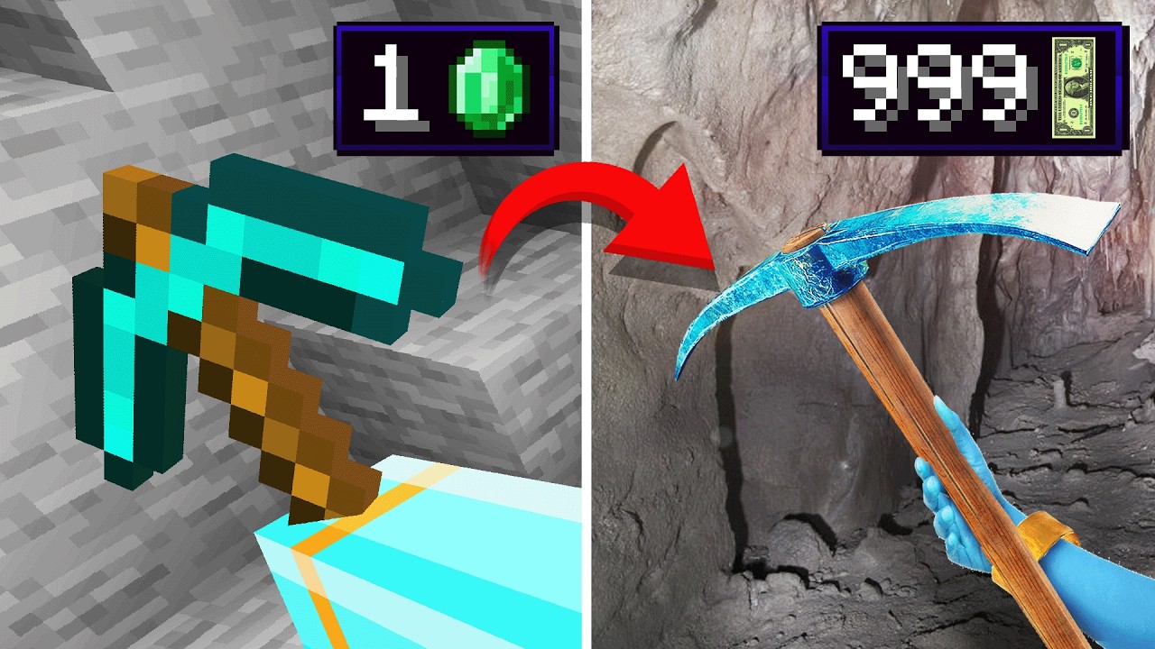 Minecraft but money equals realism now