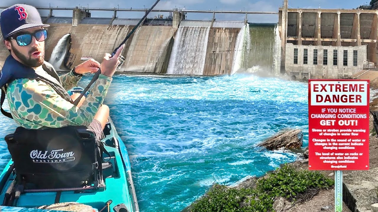 Fishing trip ends instantly after sketchy mistake in creek