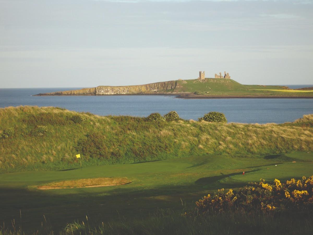 Dunstanburgh Castle golf course in Northumberland rated one of England ...