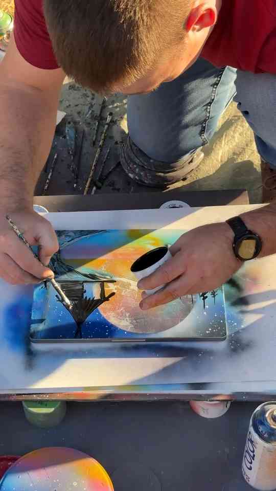 I Asked a Street Artist to Spray Paint My MacBook Pro
